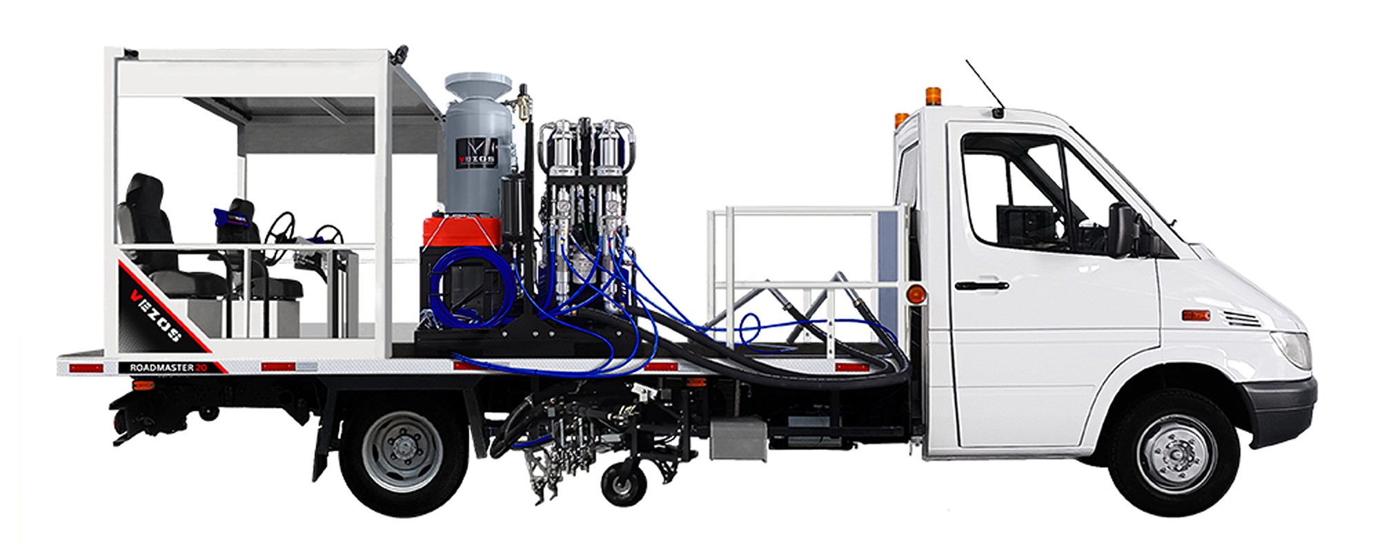 ROADMASTER 20 Line Striping Truck - VEZOS