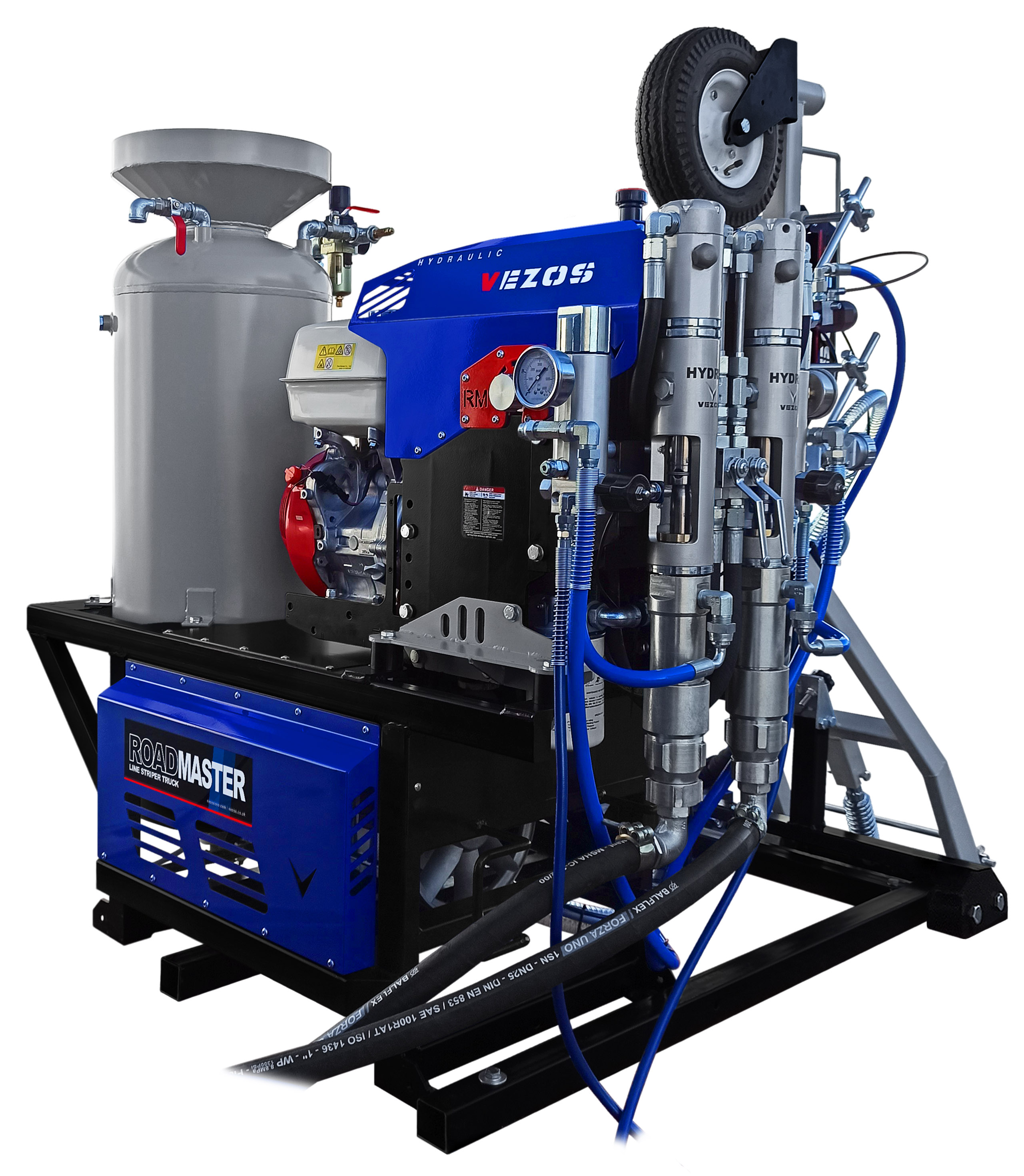 ROADMASTER 2.5 Line Striping Truck - 2 Paint Pump | Vezos